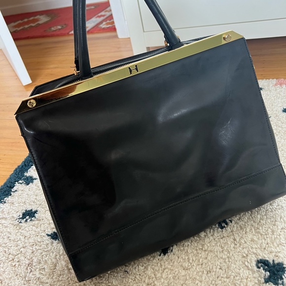 Halston Heritage | Bags | Halston Heritage Handbag Briefcase Style ...